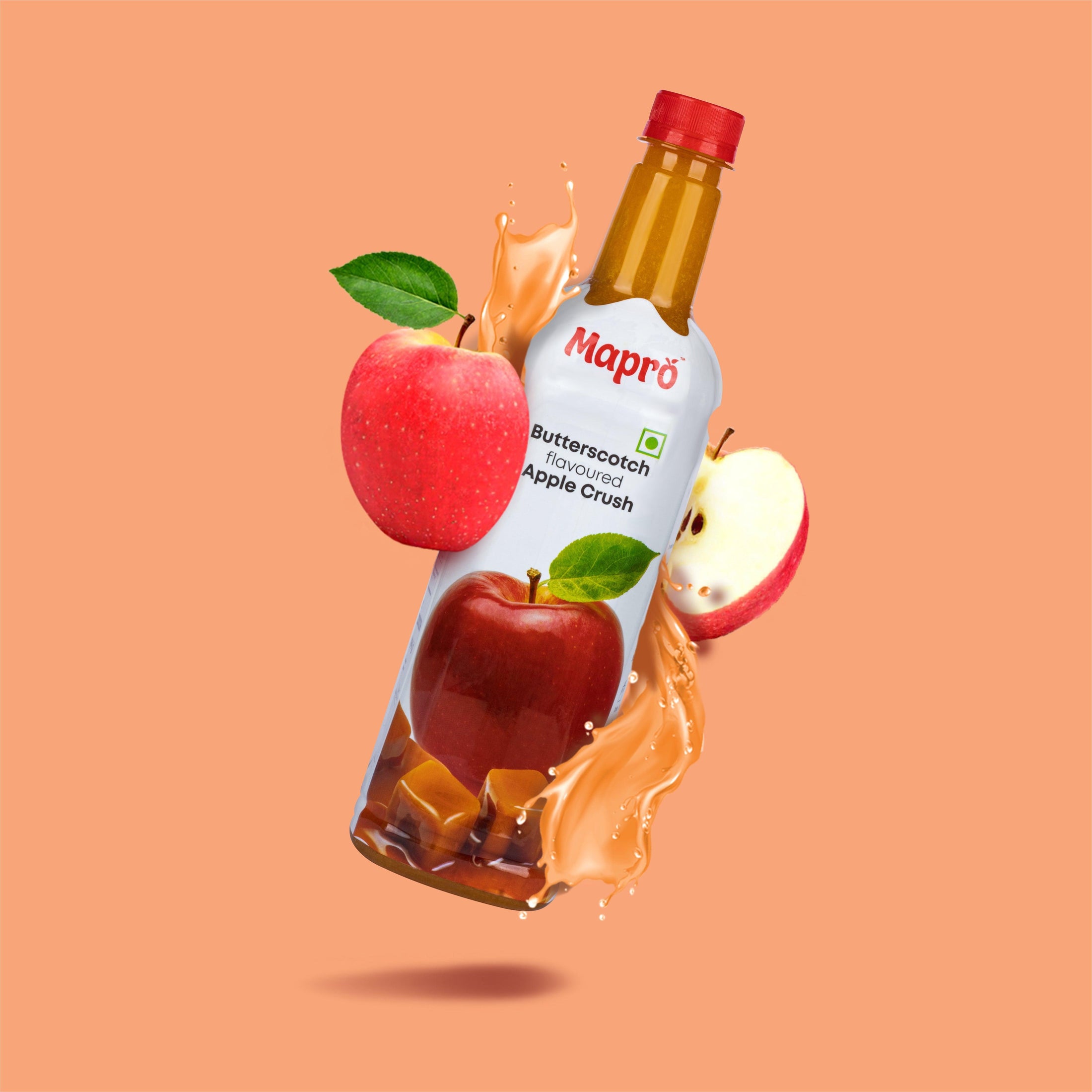 Butterscotch Flavoured Apple Crush – Mapro