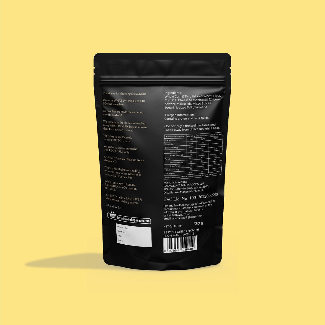 Buy Snackery's Corn Nachos Online – Mapro