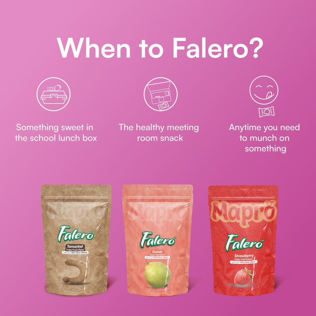 Buy Mapro Falero Guava Fruit Chews Online